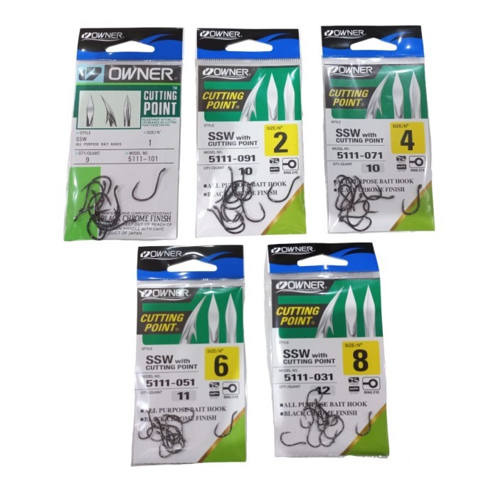 Jual Mata Kail - Pancing Owner Cutting Point 5111 Japan | Shopee Indonesia