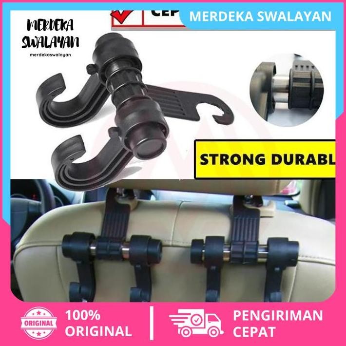 Jual CAR HANGING HOOK 2 GANTUNGAN BARANG MOBIL CAR SEAT HANGER ...