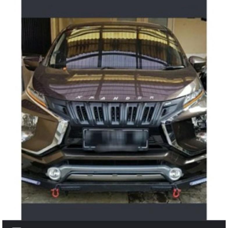 Jual Grill Xpander Model Apollo Full Hitam Doff | Shopee Indonesia