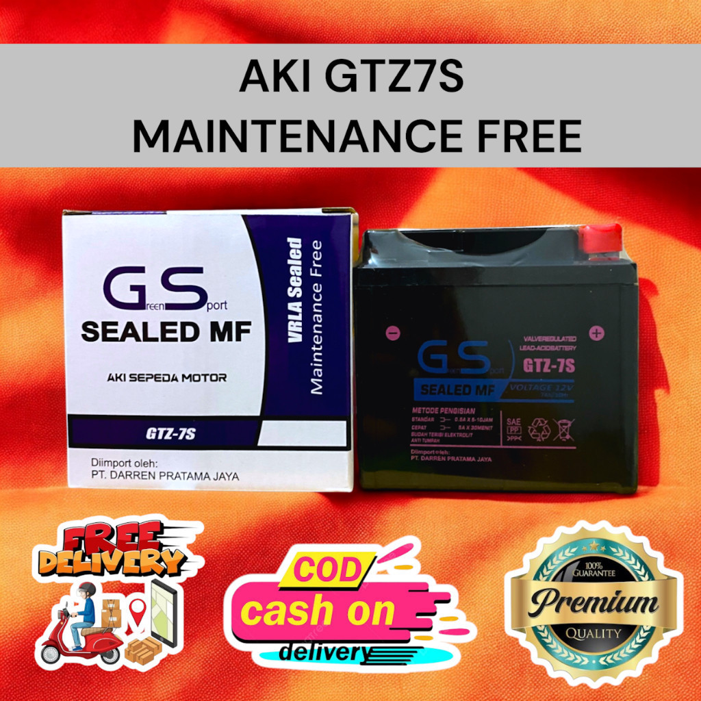 Jual Aki Motor Yamaha NMax N Max N-Max GTZ6V GS Green Sport Aki Kering ...