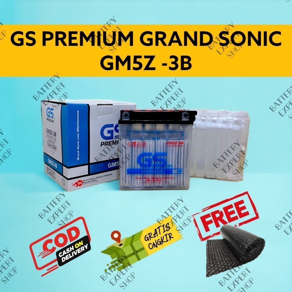 Jual Aki Basah Yamaha Mio Sporty / Mio Smile / Mio F1 GM5Z KIT GS ...