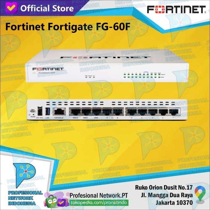 Jual Fortinet Fortigate FG-60F (UTM Bundle License 24x7 and NBD-RMA) | Shopee Indonesia