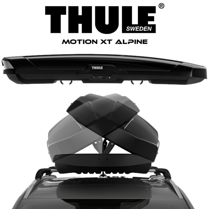 Jual Roof Box THULE Motion XT ALPINE Black Glossy / Titan Glossy Volume ...