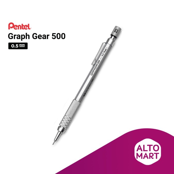 Jual Pentel Graph Gear 500 Mechanical Pencil 0.5 mm 0.5mm GraphGear ...