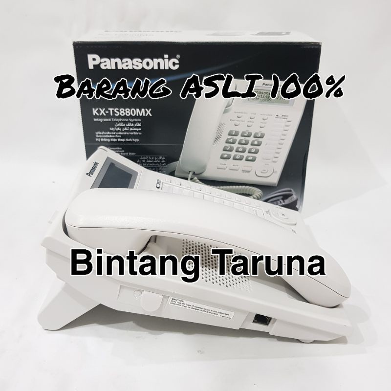 Jual Telepon Kabel Panasonic KX-TS880MX Pesawat Telepon Panasonic KX-TS880 Telfon Panasonic ...
