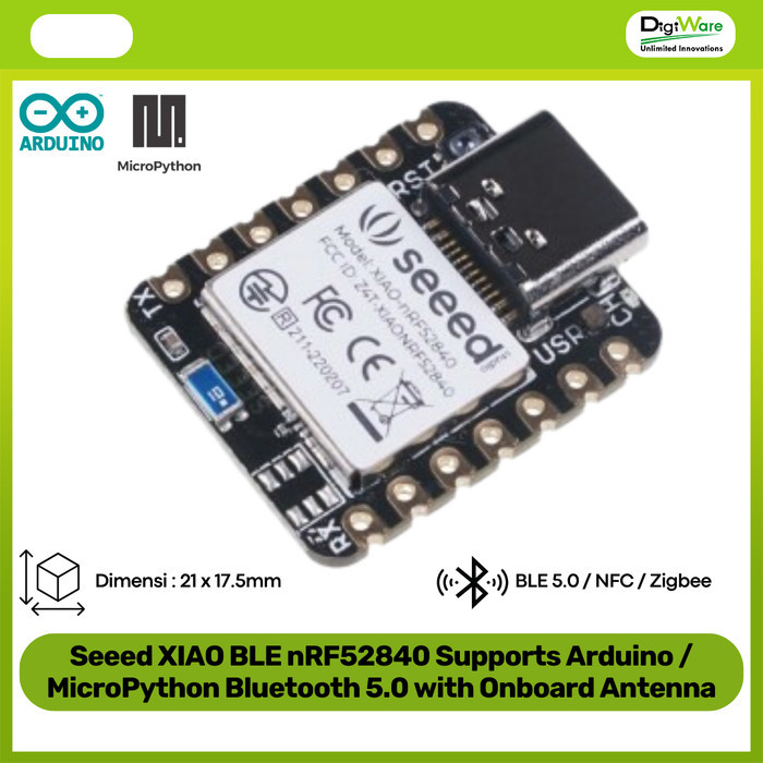 Jual Seeed Xiao Ble Nrf52840 Supports Arduino Micropython Bluetooth 5