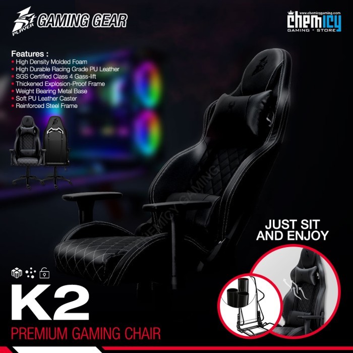Jual 1StPlayer K2 Gaming Chair / Kursi Gaming | Shopee Indonesia