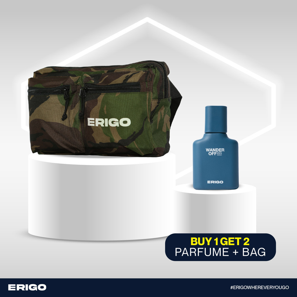 Jual Erigo Buy 1 Get 2 Perfume & Bag Bundling A | Wander Off, Ren Camo ...