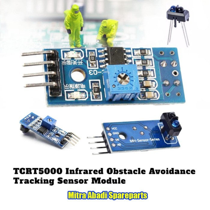 Jual TCRT5000 Infrared Obstacle Avoidance Tracking Sensor Module | Shopee Indonesia