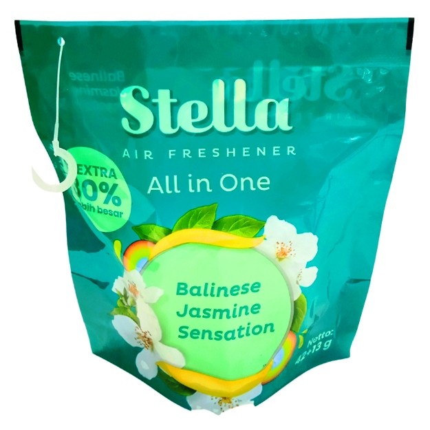 Jual S19703 STELLA BALINESE JASMIN SENSATION AIR FRESHNER 42GR REFILL ...