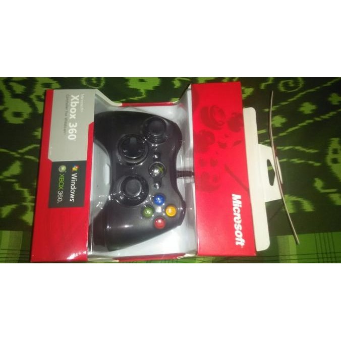Jual STICK / STIK / CONTROLLER XBOX 360 WIRED FOR PC ATAU LAPTOP ...