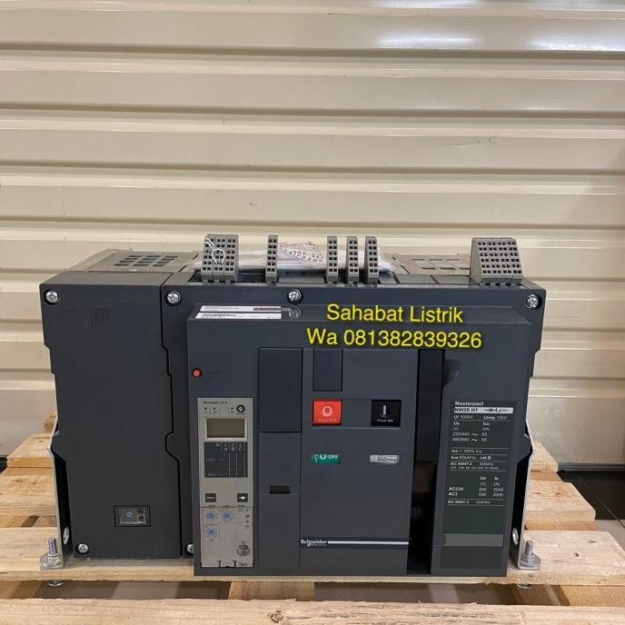Jual ACB SCHNEIDER 4P 2000A NW20H14F2EH NW20 H1 MOTORIZED ORIGINAL DAN ...