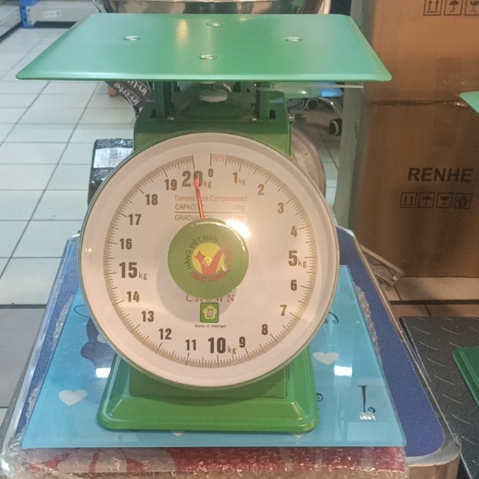 Jual Leon Timbangan Duduk Jarum Nhon Hoa / Crown S Vietnam 20Kg | Shopee Indonesia