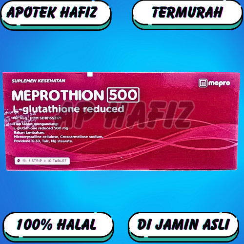 Jual MEPRO MEPROTHION 500 TAB - 30's | Shopee Indonesia