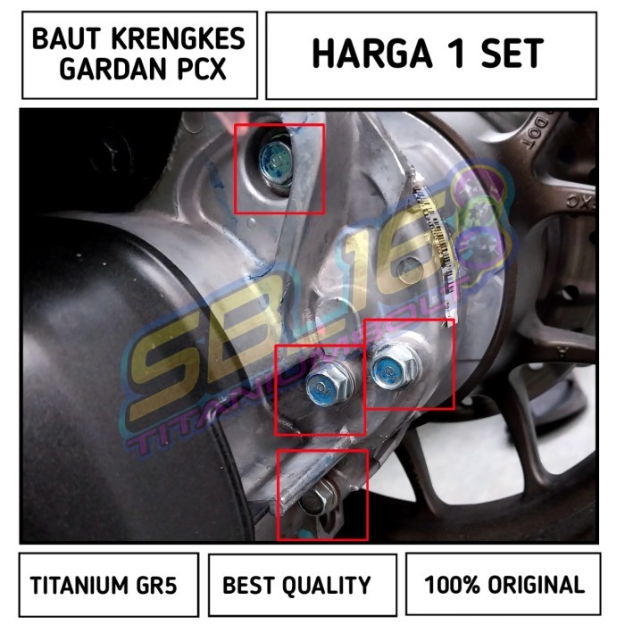 Jual BAUT GARDAN VARIO/PCX TITANIUM | Shopee Indonesia