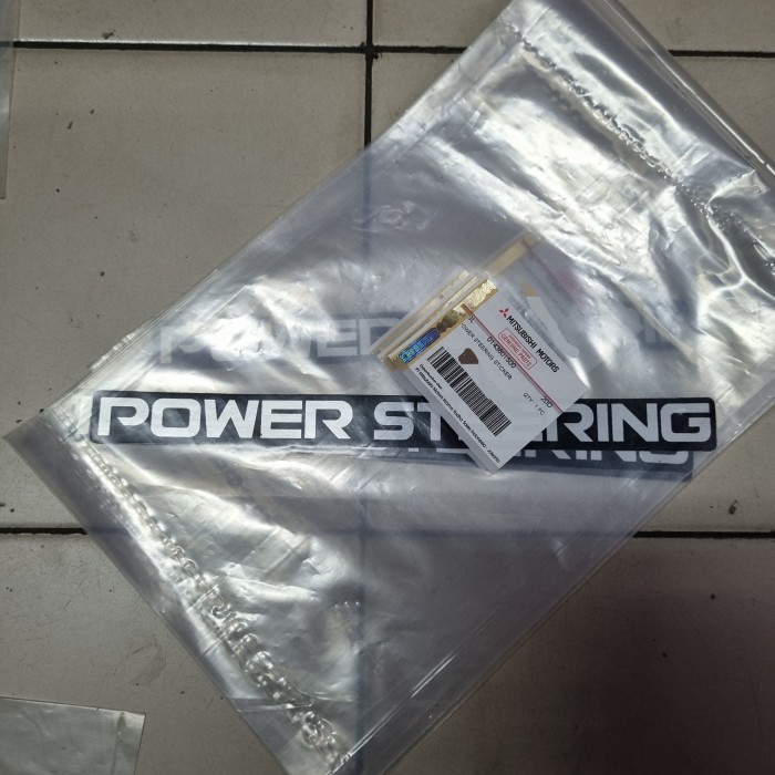 Jual Baru Sticker Power Steering Asli Mitsubishi L300 Diesel Originall ...