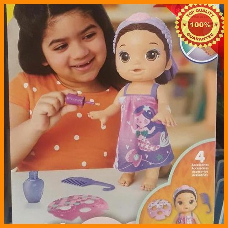 Jual (BEC) SALE BONEKA BABY ALIVE GLAM SPA BABY 4 ACC COLOR REVEAL 30CM ...