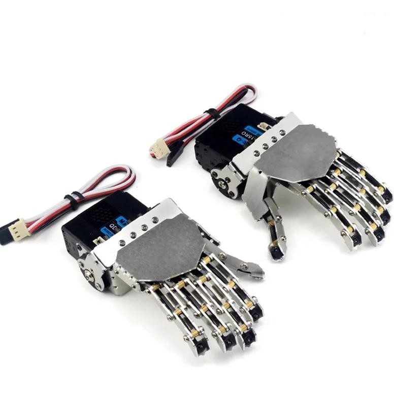 Jual Mini Bionic Hand Humanoid Robot Arm Robot Hand Five Fingers Claw ...