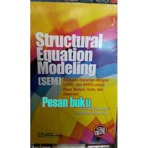 Jual BUKU STRUCTURAL EQUATION MODELING (SEM) PENULIS : UMI NARIMAWATI ...