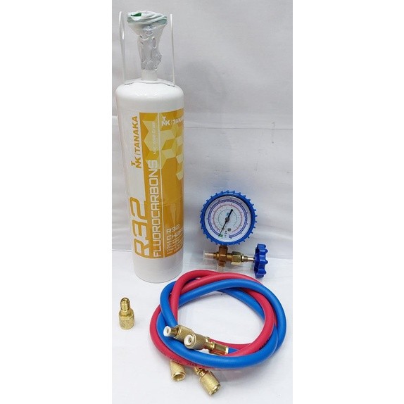 Jual Paket isi freon rumah AC R32 lengkap manifold NON SIGHTGLASS ...