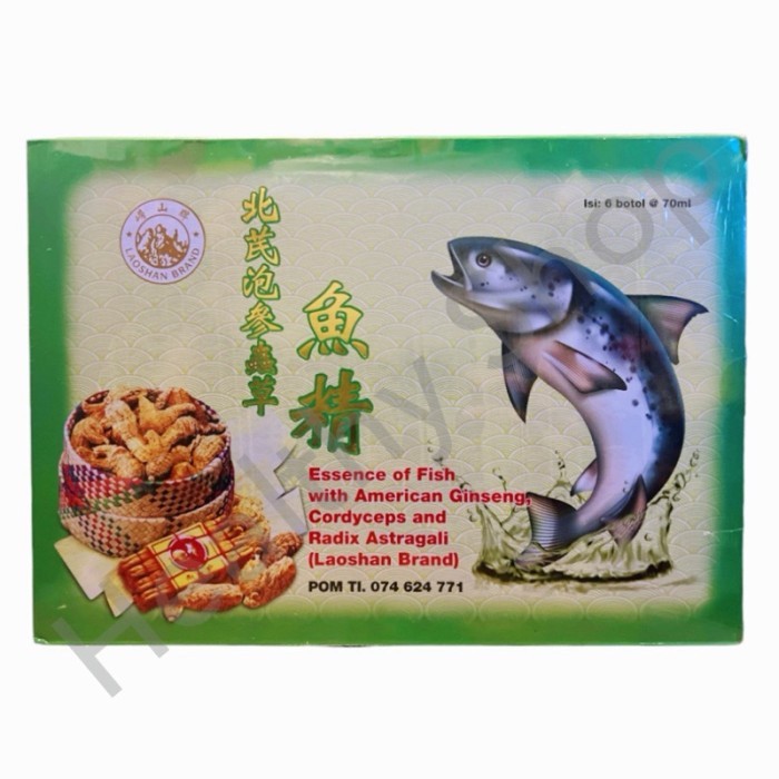 Jual Essence of Fish with American Ginseng (Laoshan Brand) | Shopee ...