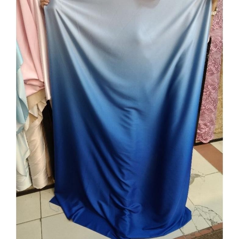 Jual Kain Satin Armany Silk Gradasi Warna (Big Sale) | Shopee Indonesia