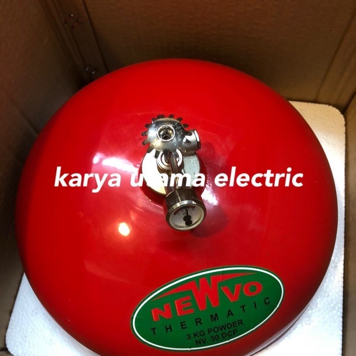 Jual Apar Thermatic 3Kg Newvo Liquid Gas Bersih Halotron Alat Pemadam ...