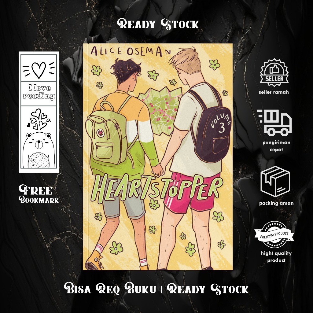 Jual Heartstopper, Volume Three (Heartstopper, #3) by Alice Oseman ...