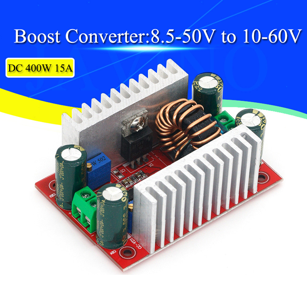 Jual DC 400W 15A Step-up Boost Converter Constant Current Power | Shopee Indonesia