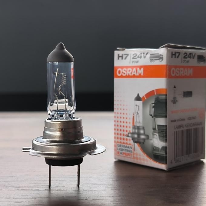 Jual BOHLAM LAMPU HALOGEN H7 24V 70W OSRAM ASLI 100% lesmo99 Segera ...