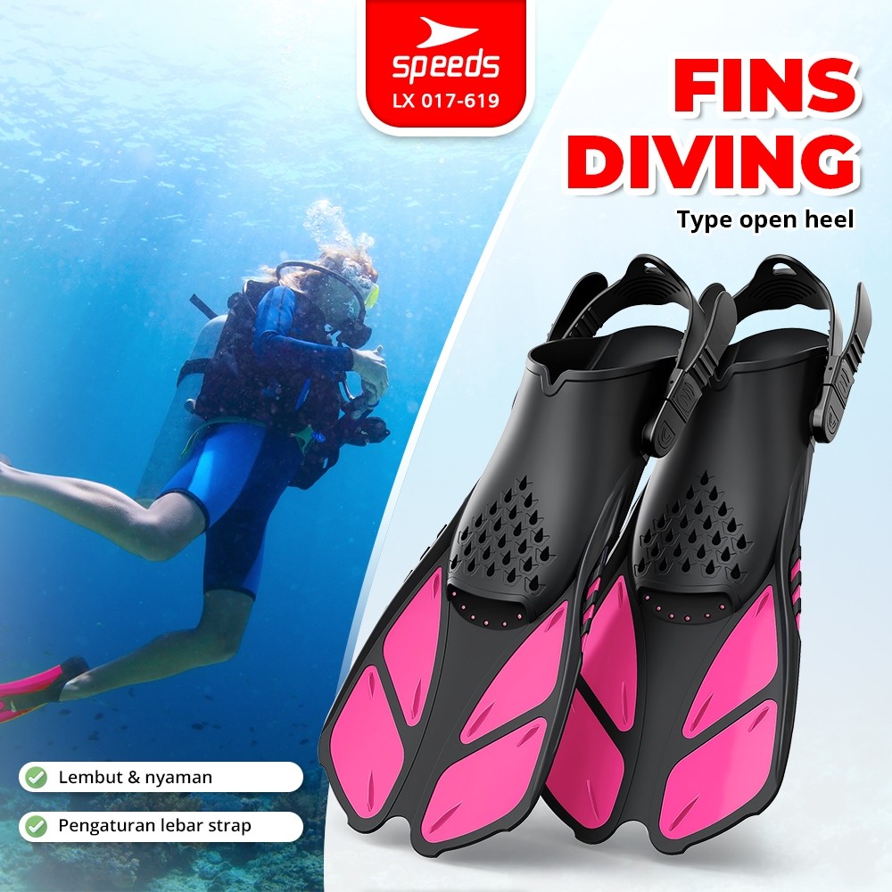 Jual SPEEDS Kaki Katak Sepatu Katak Kodok Fins Fin Renang Selam Alat ...