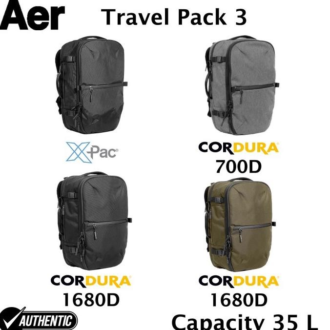 Jual Aer Travel Pack 3 Backpack/Bag/Tas Ransel 35L | Shopee Indonesia