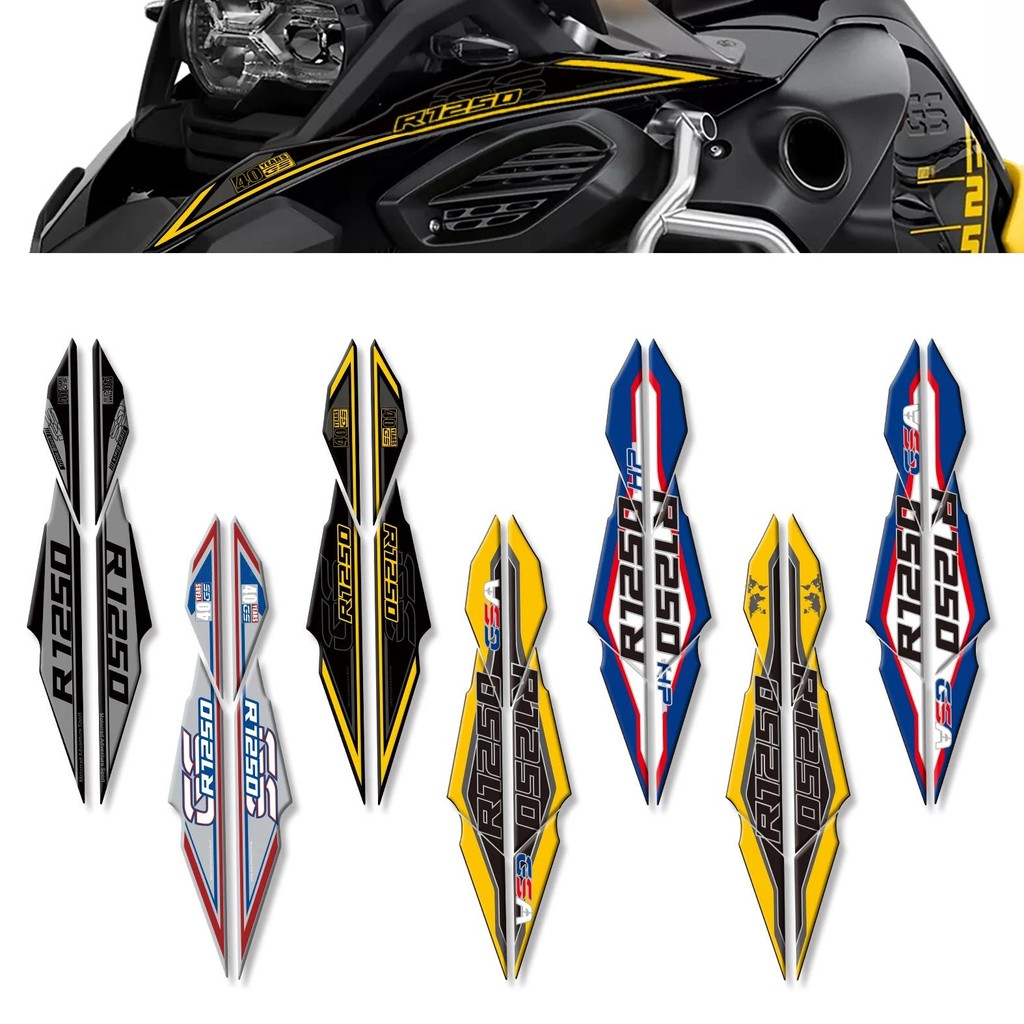 Jual Motorcycle 3D Gel Decal Adventure Front Fairing Body Shell ...