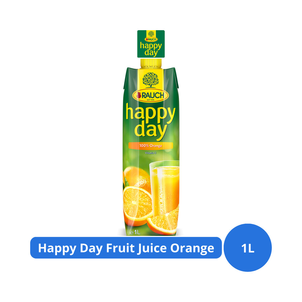Jual Happy Day Fruit Juice Orange 1L | Shopee Indonesia