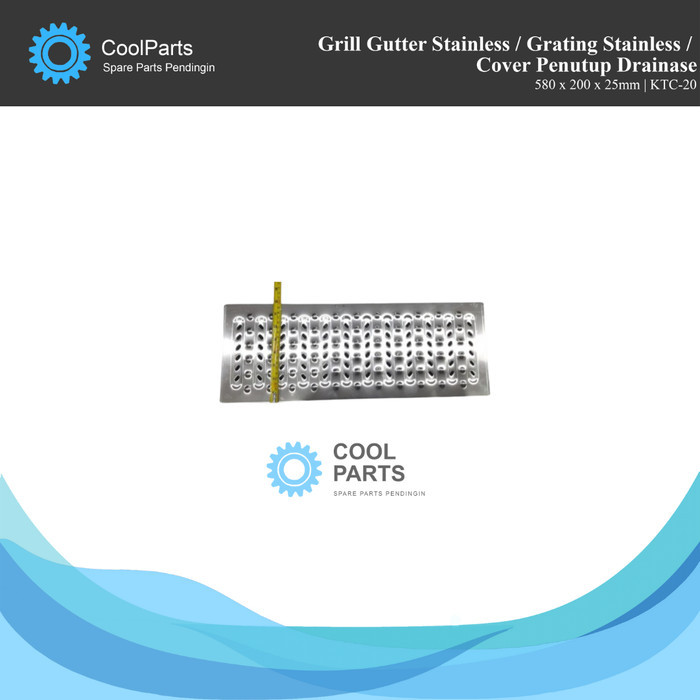 Jual GRILL GUTTER STAINLESS/ GRATING STAINLESS / COVER PENUTUP DRAINASE ...