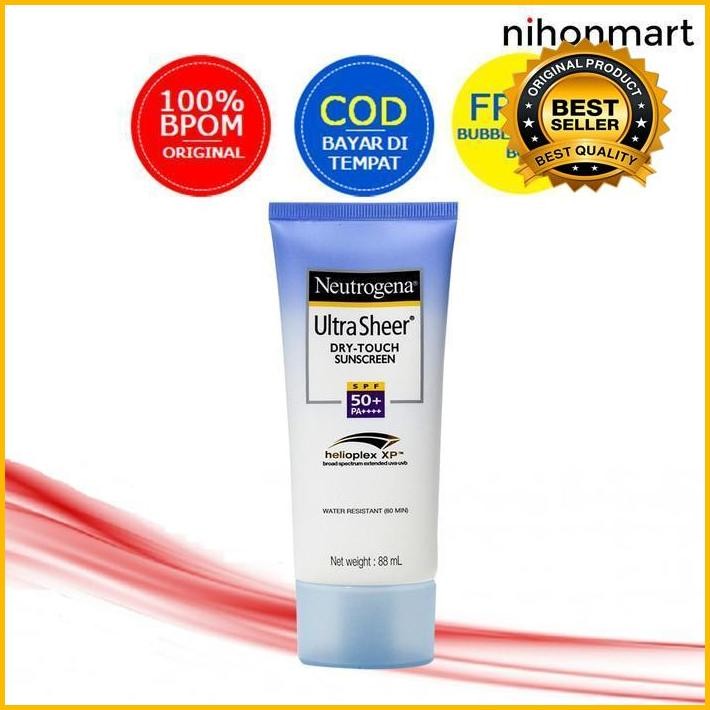 Jual Neutrogena Ultra Sheer Dry-Touch Sunscreen Spf 50 88Ml New 100 % ...
