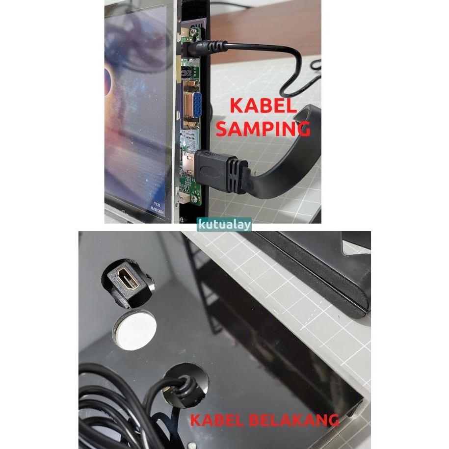 Jual DIY Monitor 10 Inch HDMI VGA AV LCD External 10.1 Inch Portable ...