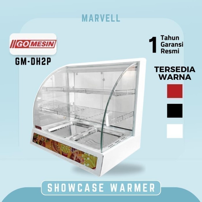 Jual PENGHANGAT MAKANAN AYAM / GORENGAN / ROTI SHOWCASE FOOD DISPLAY ...
