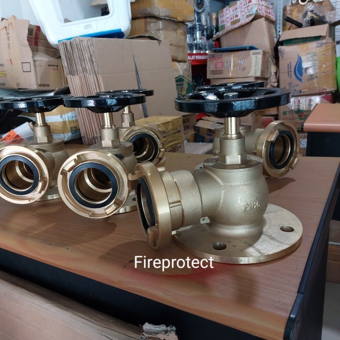 Jual Angle Valve / Hydrant Valve 2.5" Storz Import Murah | Shopee Indonesia