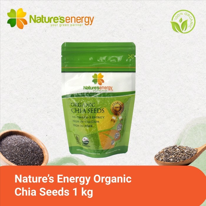 Jual NATURES ENERGY ORGANIC CHIA SEEDS 1KG | Shopee Indonesia