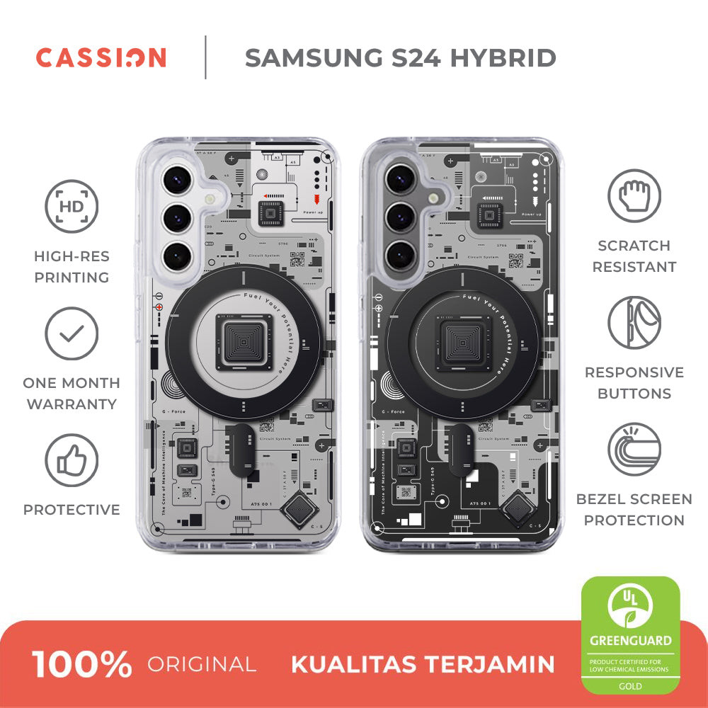 Jual Hybrid Case For Samsung S24 S23 S22 S21 Note 20 Plus Ultra FE ...