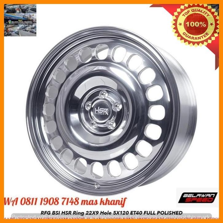 Jual (BELAW) VELG MOBIL HSR RFG BSI R22 RING 22 RETRO CLASIK ALPHARD ...
