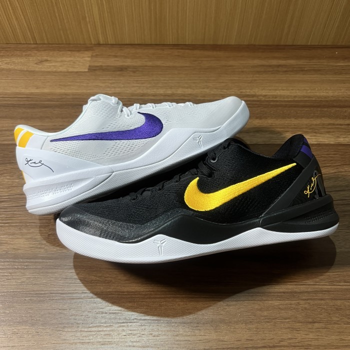 Jual NIKE KOBE VIII / 8 PROTRO LAKERS HOME AND AWAY 100% ORIGINAL ...