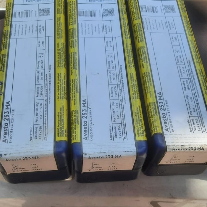 Jual KAWAT LAS AVESTA 253 MA Electrode PROMO | Shopee Indonesia