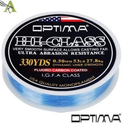 Jual Promo LINE MONO OPTIMA HI-CLASS FLUOROCARBON (Color CLEAR & GREY ...