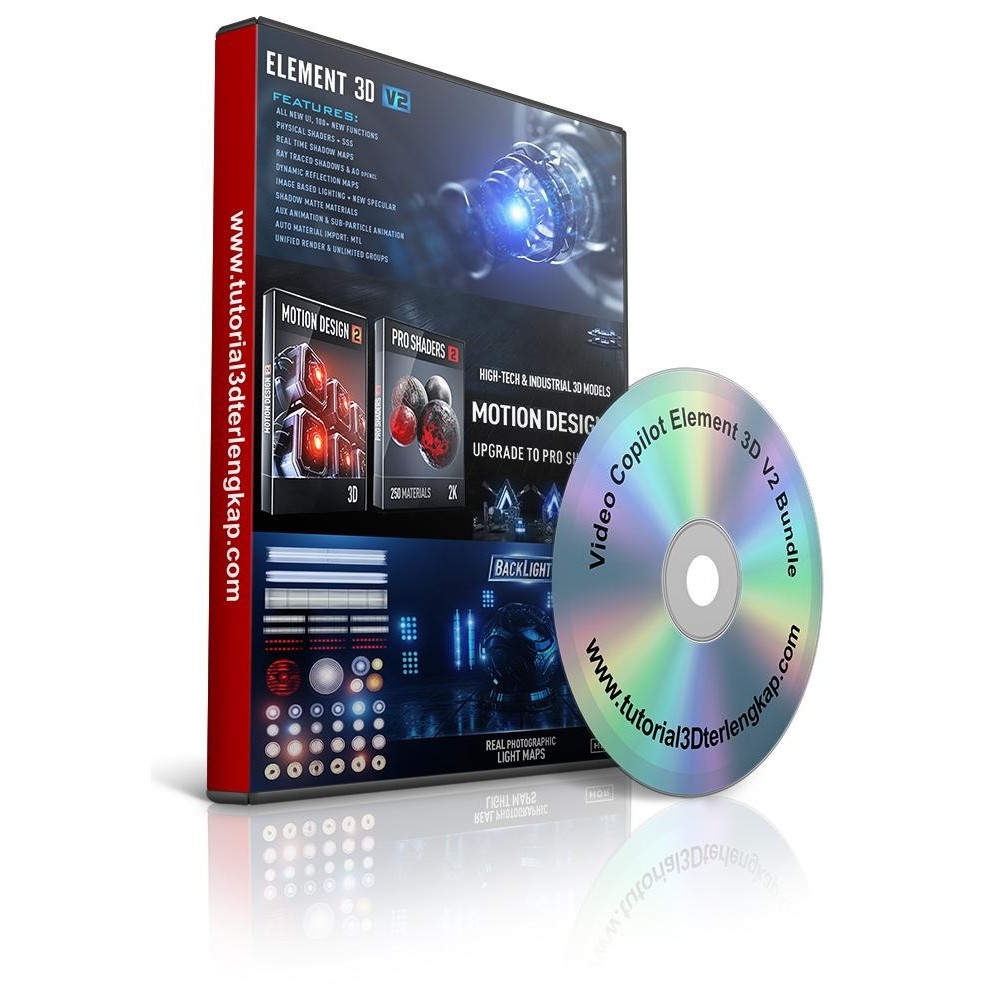 Jual Video Copilot Element 3D V2 Super Bundle | Shopee Indonesia