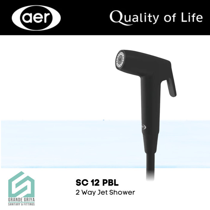 Jual AER 2 Way Jet Shower Jet Washer Toilet 2 Fungsi Spray SC 12 PBL ...