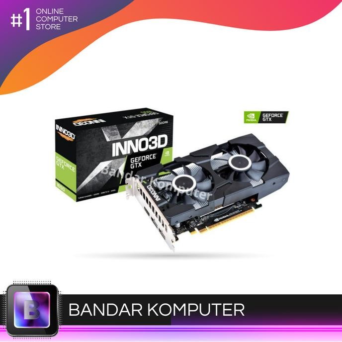 Jual VGA INNO3D GTX 1650 D6 TWIN X2 4GB DDR6 128BIT NVIDIA GEFORCE INNO3D | Shopee Indonesia
