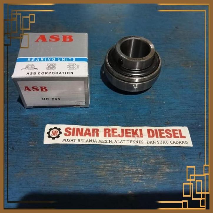 Jual [SRR] INSERT BEARING ISI LAHER PILLOW BLOCK UC 205 UC205 AS 25 MM ASB ZG | Shopee Indonesia