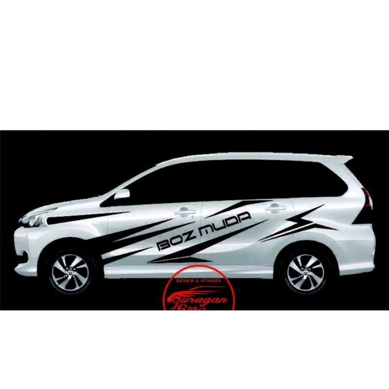 Jual Sticker Mobil Bos Muda Sticker Mobil Agya Avanza Xenia Fortuner ...